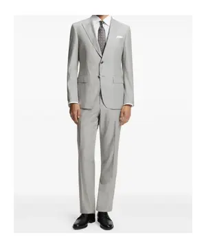 Hugo Boss Huge Single-breasted Suit - Gray
