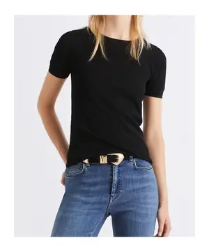 Marella Ultra-light Lace Knit T-shirt