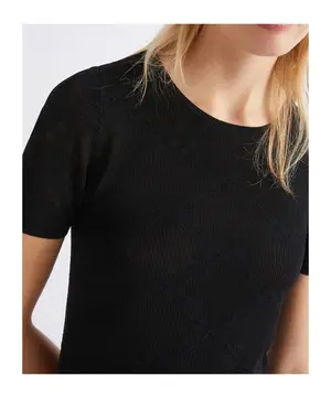 Marella Ultra-light Lace Knit T-shirt
