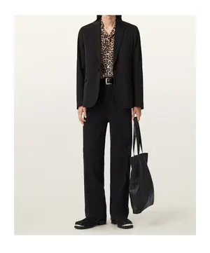 ALLSAINTS Rebel Loose Fit Pleated Trousers