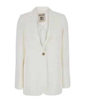 SEMICOUTURE Button-down Suit Jacket