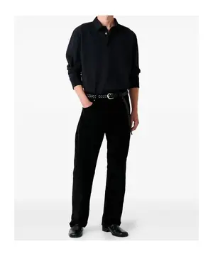 Studio Nicholson Long-sleeve Polo Shirt
