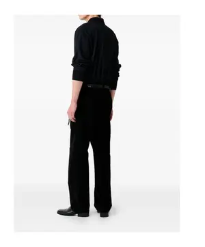 Studio Nicholson Long-sleeve Polo Shirt