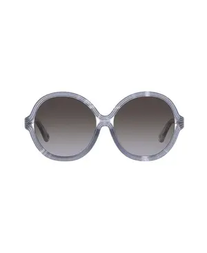 Chloé Round Frame Sunglasses - Gray