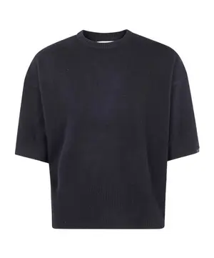 Extreme Cashmere Crew Neck Short Sleeve Jumper - No