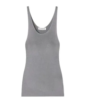 THE FRANKIE SHOP Rivo Knitted Tank - Gray