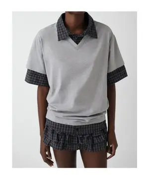 Gimaguas Mauri Layered Polo Top