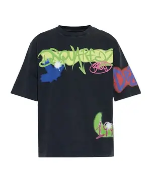 Dsquared2 Spray Logo Print T-shirt