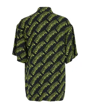 Balenciaga Logo Detailed Short-sleeve Shirt