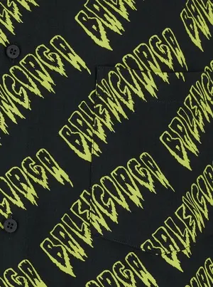 Balenciaga Logo Detailed Short-sleeve Shirt