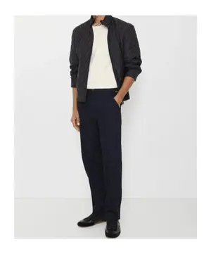 Burberry Twill Chino Pants - Navy