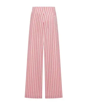 Dries Van Noten Striped Wide Leg Trousers