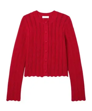 Altuzarra Knitted Organic Cotton Cardigan