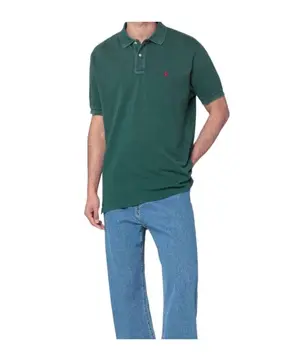 Polo Ralph Lauren Original Fit Mesh Polo Shirt - Blue