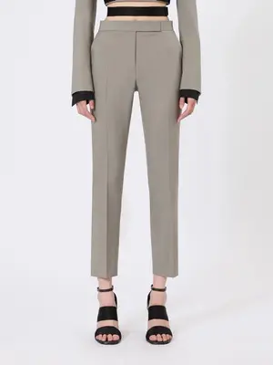 Max Mara Mela Tailored Trousers - Gray