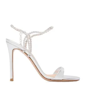 GIANVITO ROSSI Eternity Embellished Stiletto Sandals