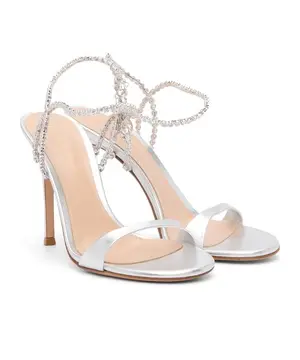 GIANVITO ROSSI Eternity Embellished Stiletto Sandals