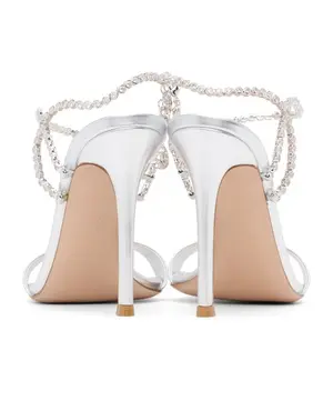 GIANVITO ROSSI Eternity Embellished Stiletto Sandals