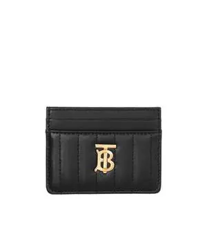 Burberry Lola Quilted Cardholder - Black