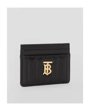 Burberry Lola Quilted Cardholder - Black