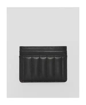 Burberry Lola Quilted Cardholder - Black