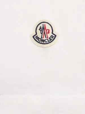 Moncler Safari Wardrobe Print Cotton T-shirt - Nude