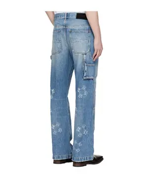 Amiri Workwear Jeans With Belt Loops