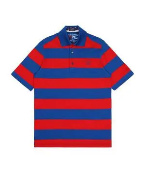 PAUL  SHARK Striped Short-sleeved Polo Shirt