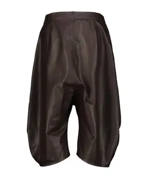LEMAIRE Button Detailed Tapered Shorts - Tiramisu