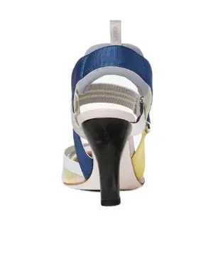 Fendi Colibrì Mesh Slingback Pumps - Multicolor