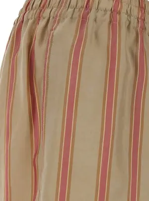 Saint Laurent Striped Casual Pants