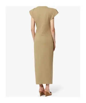 Isabel Marant Étoile Nadela Ruched Midi Dress - Nude