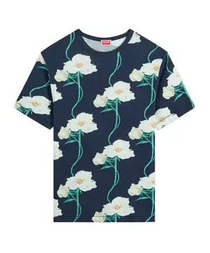 Kenzo Archive Rose Crewneck T-shirt