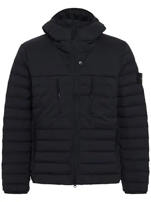 Stone Island Nylon Hooded Down Jacket