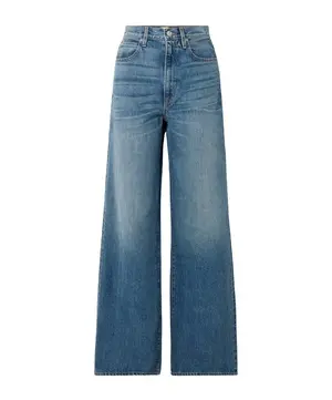 SLVRLAKE Eva High-rise Wide-leg Jeans - Blue