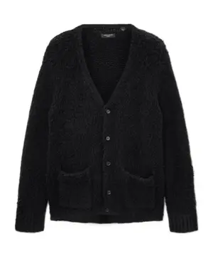 ALLSAINTS Tobie Merino Cardigan - Black