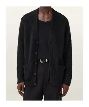 ALLSAINTS Tobie Merino Cardigan - Black