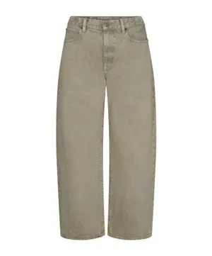 FRAME Wide Leg Jeans - Nude
