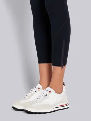 Thom Browne Signature 4 Stripe Leggings - Black