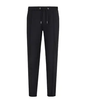 Armani Exchange Drawstring Trousers With Logo On The Back