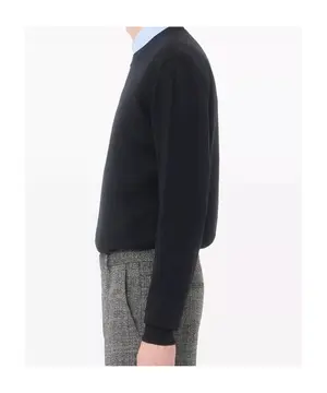 Valentino Garavani Vlogo Embroidery Crewneck Jumper - Black