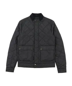 FERRAGAMO Quilted Cotton Jacket - Black