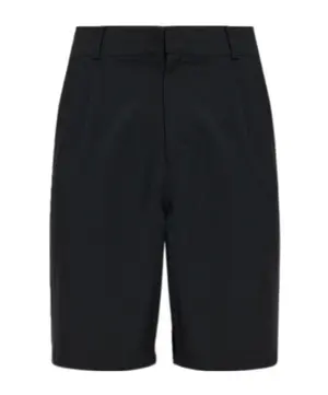 ENTIRE STUDIOS Pleated Slim-fit Shorts - Black