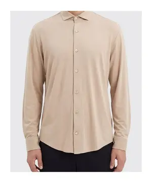 Eleventy Classic Long-sleeve Shirt - Nude