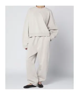 ENTIRE STUDIOS Oversized Crewneck Sweatshirt - White