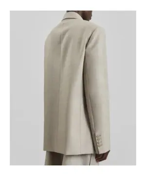 THE FRANKIE SHOP Double-breasted Suit Jacket