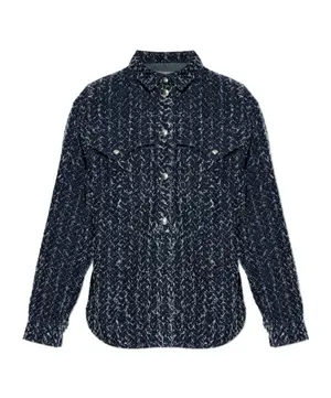 IRO PARIS Long-sleeved Casual Jacket - Navy