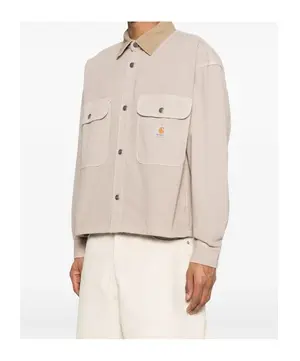 Carhartt Work In Progress Prescott Canvas Shirt Jacket - String Leather
