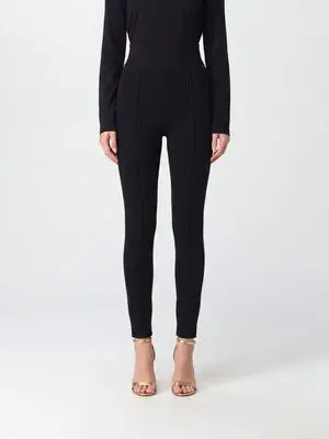 Chloé Slim Fit Trousers With Knitted Hem
