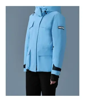 Mackage Iclyn-r Down Ski Jacket With Removable Hood - Blue